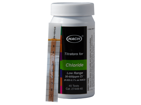 Chloride Quantab Test Strips | 40 Test Strips | KTA Gage
