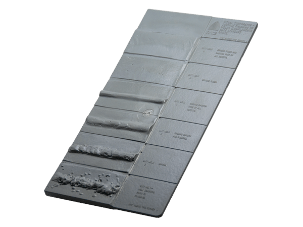 NACE Surface Finish Weld Replica For Examining Welds