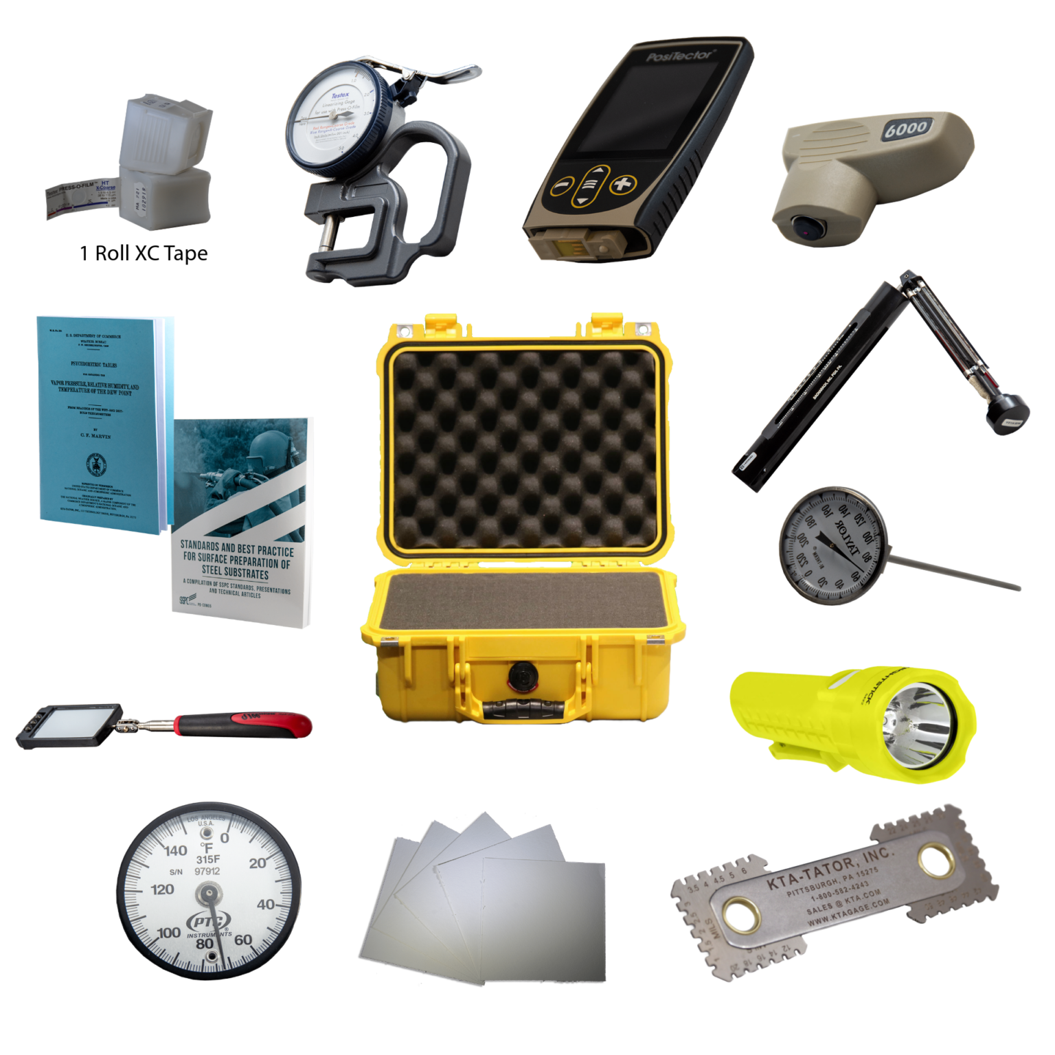DeFelsko PosiTest LPD Holiday Detector Complete Kit | KTA Gage