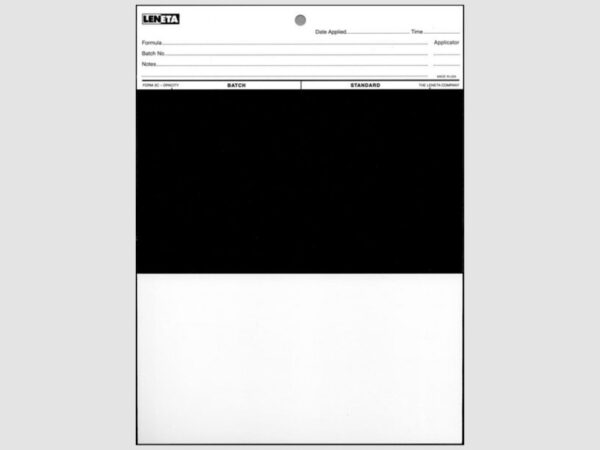 Form 2C Opacity Chart (250 pk) | KTA Gage
