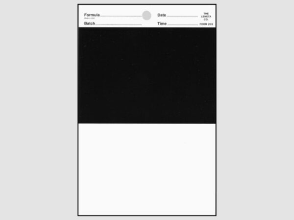 Form 2DX Brushout Card (500 pk) | KTA Gage