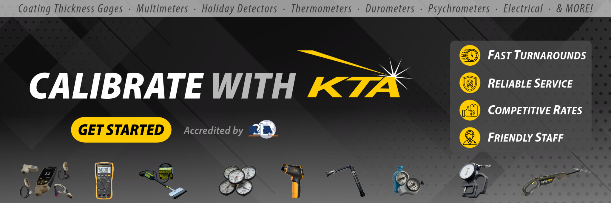 Coating Thickness Gauges & Inspection Equipment | KTA Gage